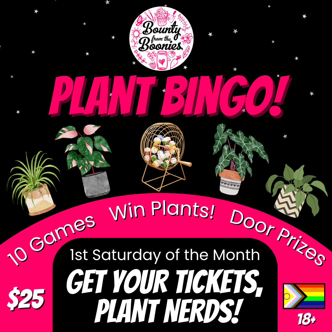 Plant Pots – Bounty from the Boonies